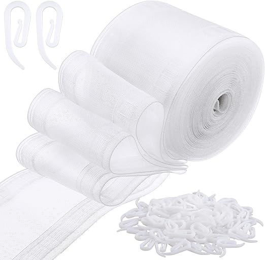 Transparent Wave, Pulse Tape, for Ripple Fold Curtains, 3" Wide Wave T ...