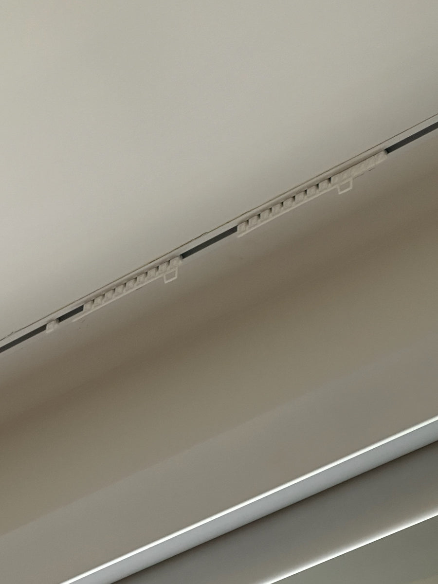KS Forest Recessed Curtain Track 118" Long, White – The Drapery King ...