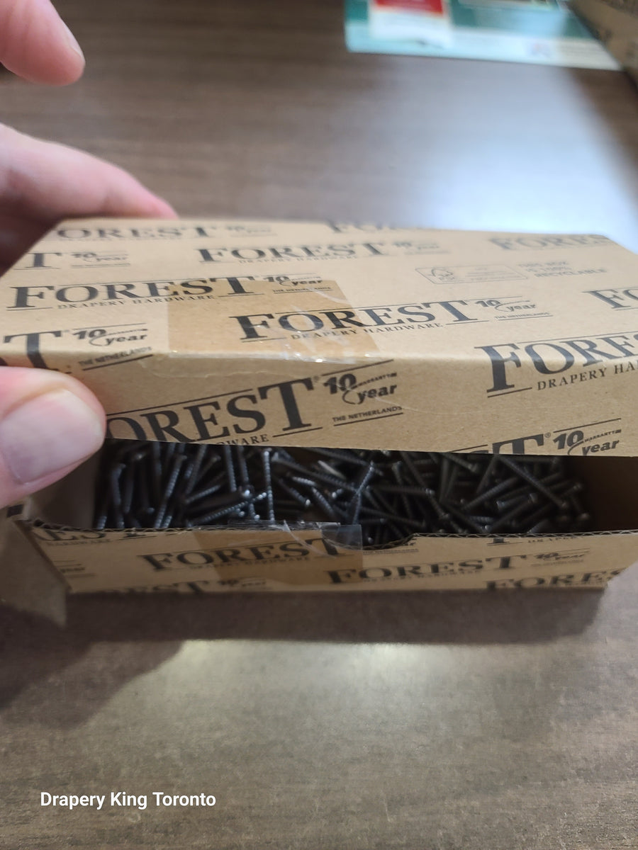 KS Recessed Mounting Screws, For Internal Screw Track – The Drapery ...