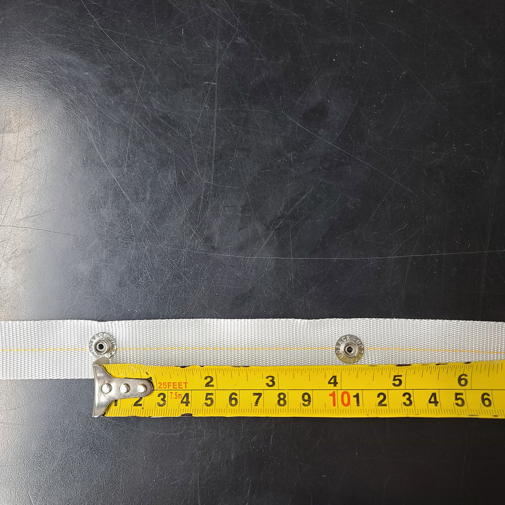 Snap Tape / White, For Ripple Fold Drapery By Drapery King Toronto (4 ...