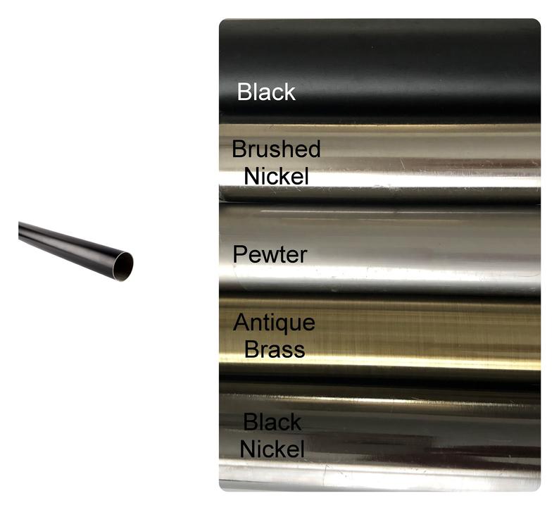 Channel Rod Wall Brackets 35CB45 1 3/8 Diamiter – The Drapery King Toronto